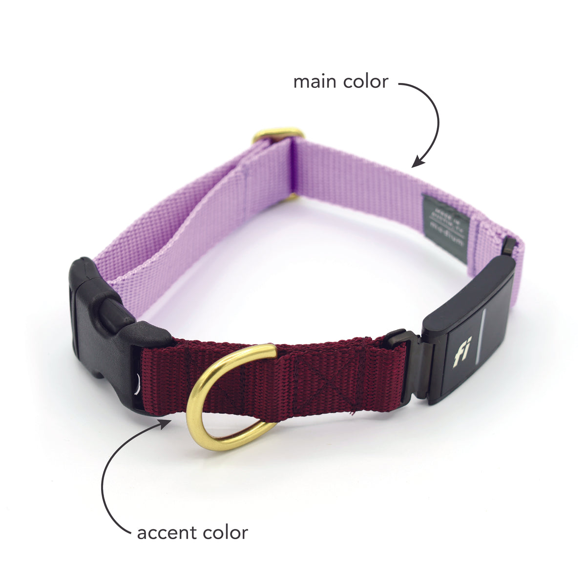 Series 3 Fi compatible snap collar / custom colors – Major Darling