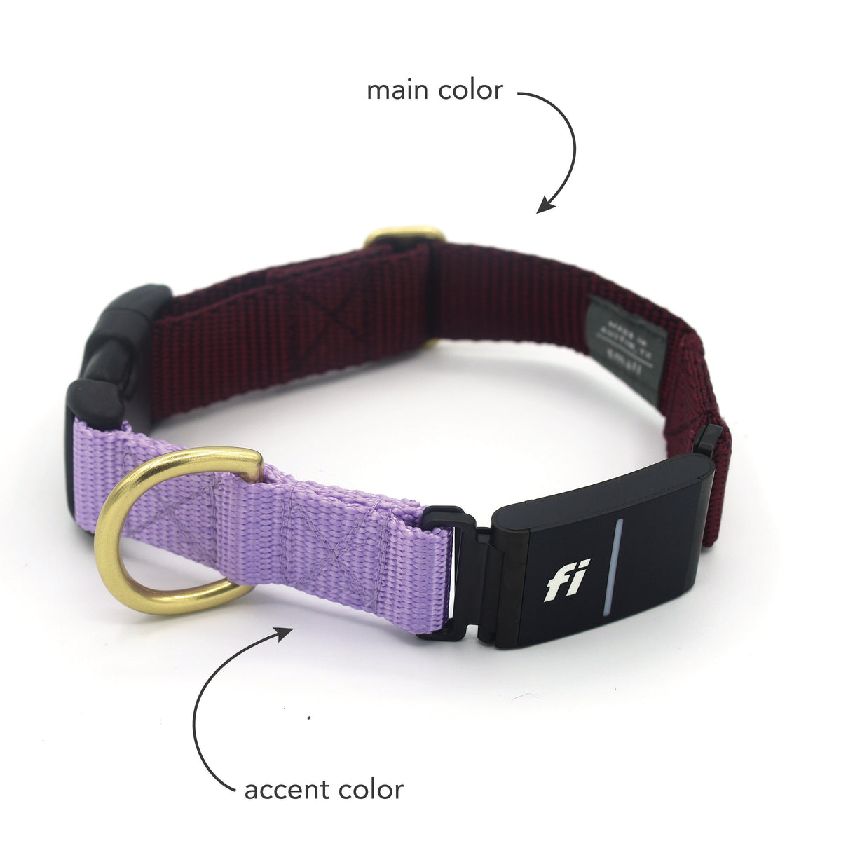 Series 3 Fi compatible snap collar / custom colors – Major Darling